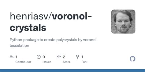 GitHub Henriasv Voronoi Crystals Python Package To Create Polycrystals By Voronoi Tesselation