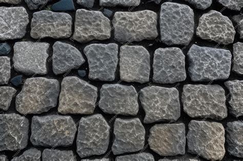 Adoquín Acera Textura Ai Generativo Foto Premium