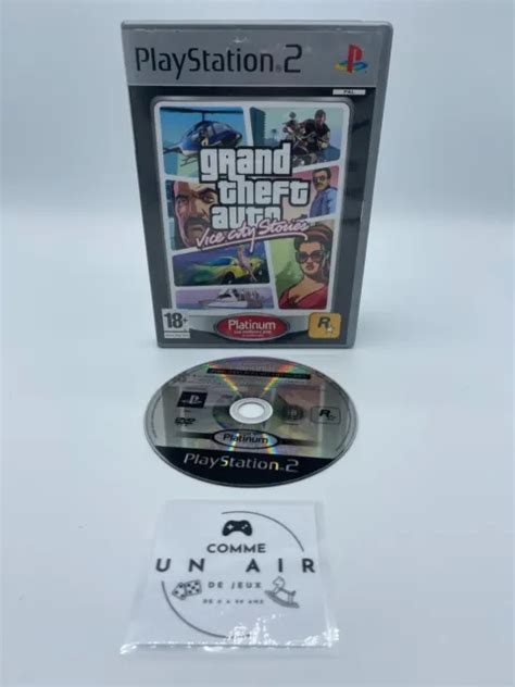 Gta Grand Theft Auto Vice City Stories Playstation 2 Ps2 Pal Fr Eur 19