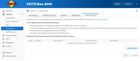 Install WireGuard On FRITZ Box OVPN