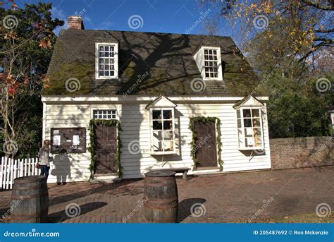 Historic Colonial Williamsburg Editorial Photography Image Of