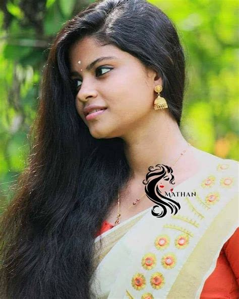 Pin On Long Hair With Saree