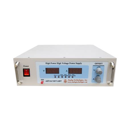 High Voltage Power Supply Analog Technologies Inc