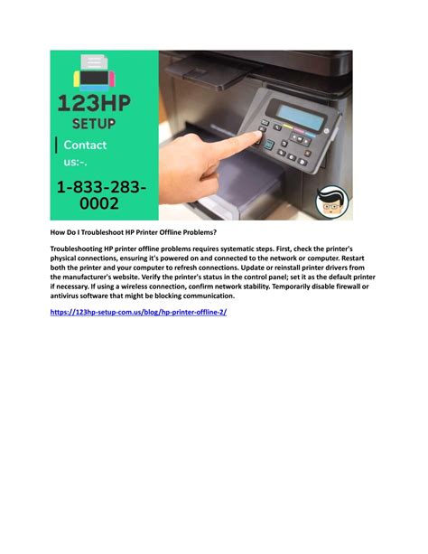 PPT How Do I Troubleshoot HP Printer Offline Problems PowerPoint