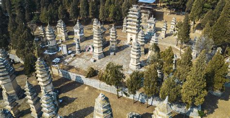 少林寺塔林 历史古迹景区 旅游景点 摄影 汇图网www huitu