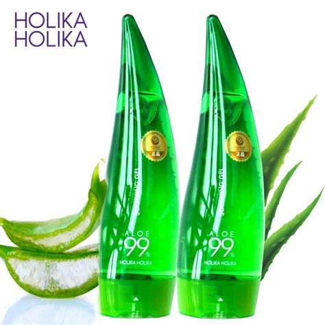 Holika Holika Aloe Soothing Gel Aloe Vera Gel Skin Care Remove Acne Moisturizing Day Cream