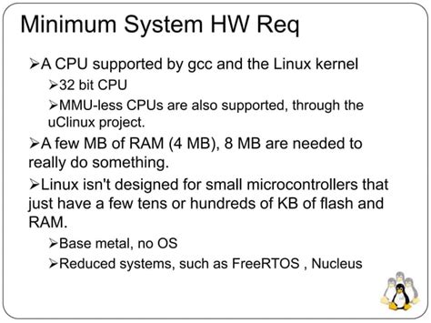Introduction To Embedded Linux Device Driver And Firmware Ppsx Operating Systems Computer