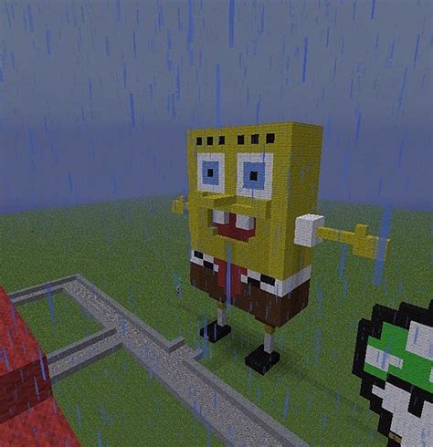 Spongebob Statue Minecraft Map