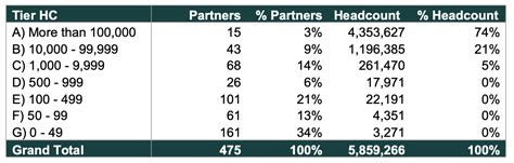 Servicenow Services Partner Ecosystem Analysis