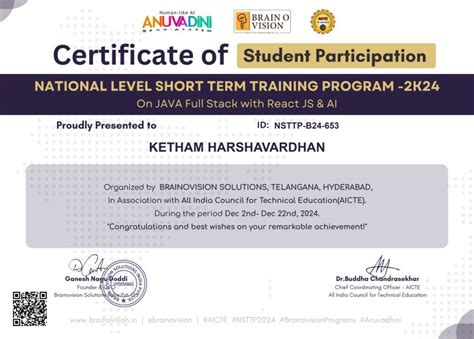 Harshavardhan Ketham On Linkedin Brainovisionsolutionsindiapvtltd