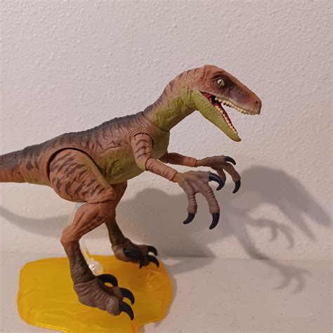 Jurassic World Amber Collection Velociraptor Echo Raptor Mattel New