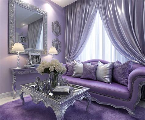 Purple And Silver Living Room Ideas 16 Royal Purple Bedroom Ideas 2025
