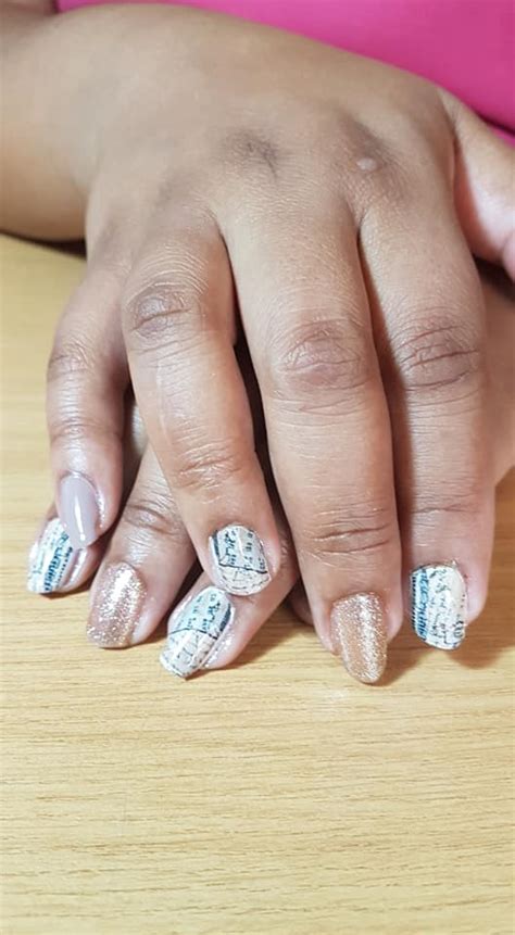 Gel Overlay Combo Nails Done By Madelein Esterhuizen