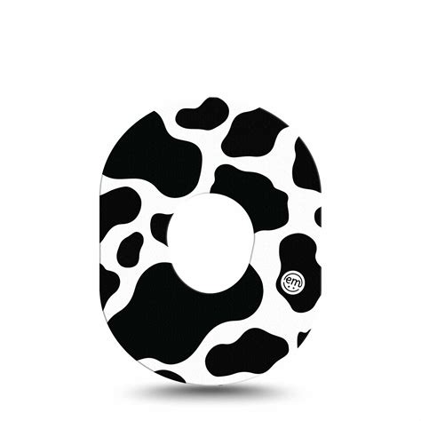 Expressionmed Cow Print Dexcom G7 Patch
