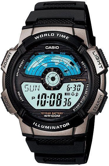 Мужские наручные часы Casio Collection Ae 1100w 1a оригинальные купить с доставкой по выгодным