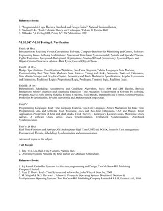 M Tech Vlsi Syllabus New PDF
