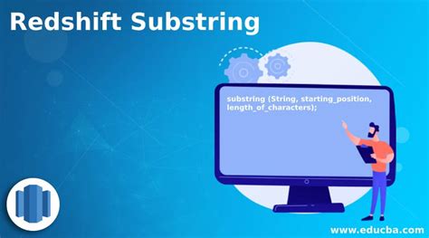 Redshift Substring How Does Redshift Substring Works Examples