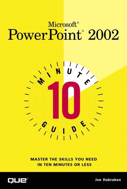 10 Minute Guide To Microsoft Powerpoint 2002 Informit