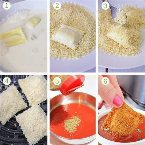 Air Fryer Ravioli Toasted Frozen Ravioli 2020 Savor Savvy