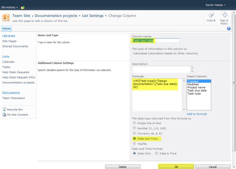 Calculated Column Sharepoint How To Create An Auto Incrementing Number