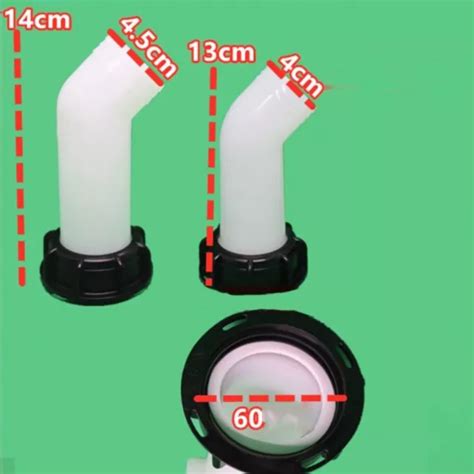 In Verl Ngerung Abfluss Endst Ck Schlauch L Ibc Wasser Tank D Se Hahn Eur