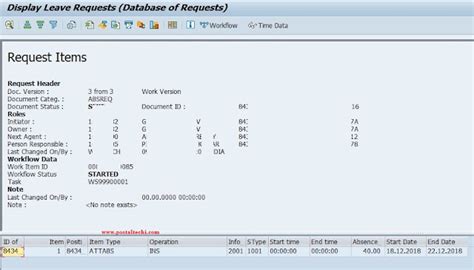 Sap Leave Request Conflict With Absences2001leave Type It2001
