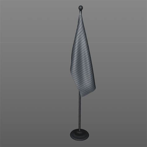 오스트리아 국기와 극 3d 모델 7 C4d Obj Unknown Fbx Free3d