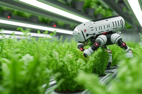 Premium Photo Precision Agriculture Smart Robotic Farmers Illustrate