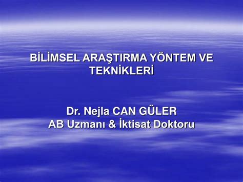 Ppt B L Msel Ara Tirma Y Ntem Ve Tekn Kler Powerpoint Presentation