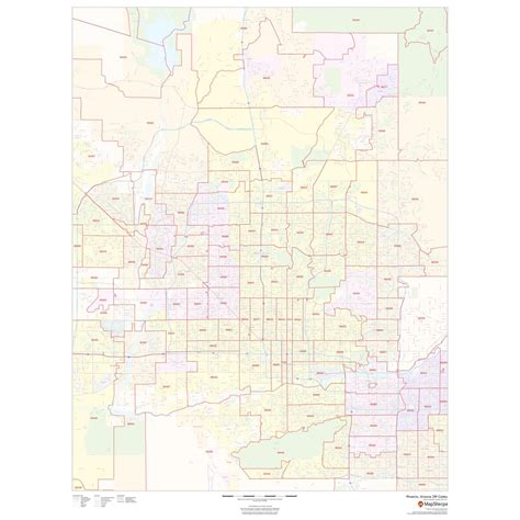 Phoenix Zip Code Map Kooldepot