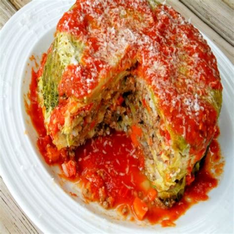 Stuffed Cabbage Cake