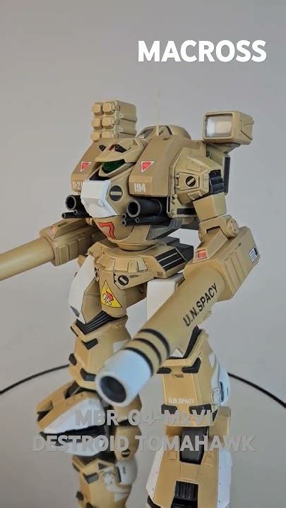 Mbr 04 Mkvi Destroid Tomahawk Macross Animationart Animations