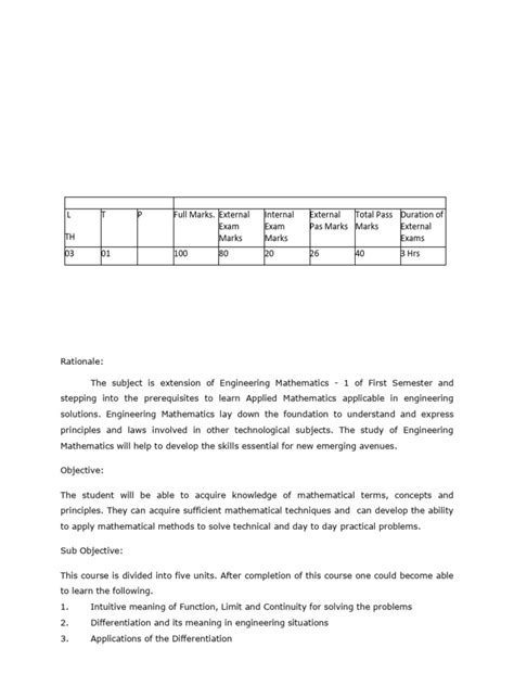 Engineering Math Ii Pdf
