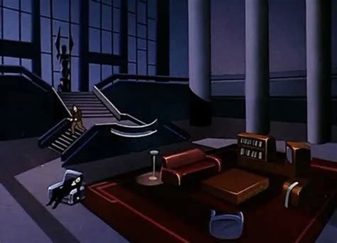 Wayne Mannor Dark Deco Interior Batman Tas Background Art Batman