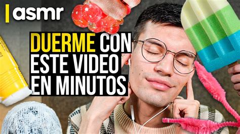 Asmr Para Dormir En Minutos Con Asmr Español Youtube