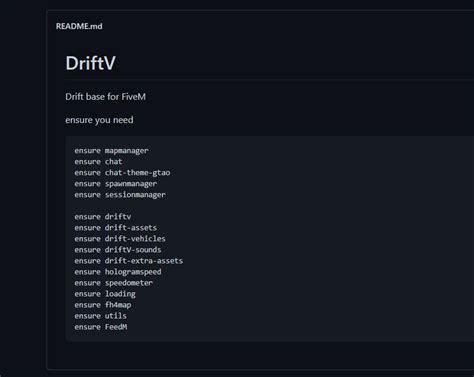 FREE DriftV Full Drift Based Gamemode FiveM Releases Cfx Re Community