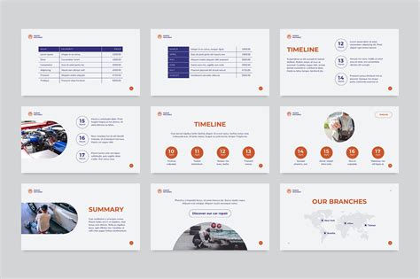 Car Repair Powerpoint Presentation Template By Amber Graphics