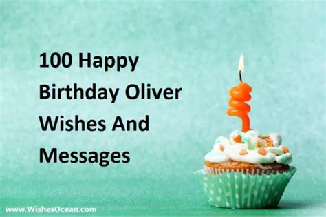 100 Happy Birthday Oliver Wishes And Messages Wishes Ocean