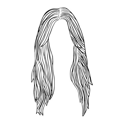 10 Desenhos De Cabelo Liso Para Imprimir E Colorir Images And Photos