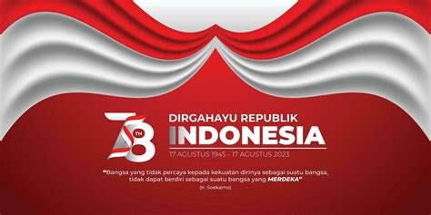 Independence Day Indonesia With Indonesian Flag 25400785 Vector Art At