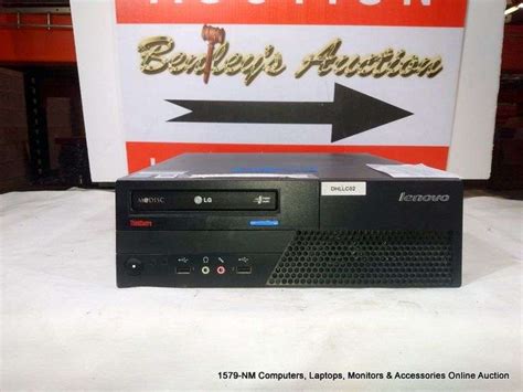 LENOVO THINKCENTRE CORE 2 DUO DESKTOP COMPUTER MISSING PARTS NO