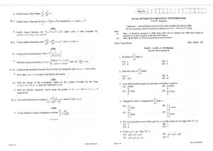 MAB T Sem Paper Advanced Calculus And Complex Analysis Studocu