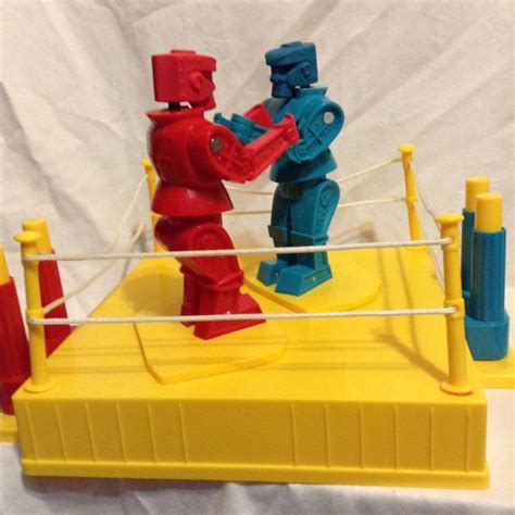 Vintage 2001 Mattel Rockem Sockem Robots Toy Boxing Game Rockem