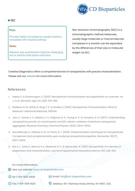 PPT Characterization Techniques For Nanoparticles PowerPoint Presentation ID