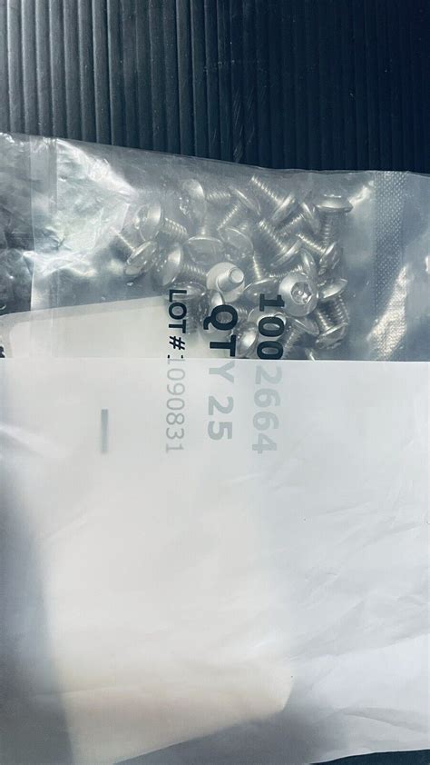 Bobrick 1002664 Button Head Sex Bolt Male 10 24 8”stainless Steel 25