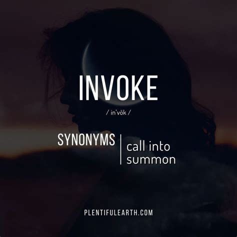 Invoke Meaning Your Witchcraft Dictionary