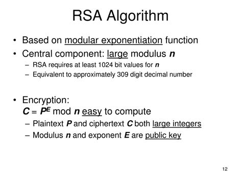 Ppt Public Key Encryption And The Rsa Public Key Algorithm Powerpoint Presentation Id656112