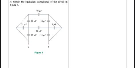 Solved 1 If The Voltage Across A 5 F Capacitor Is 2te3 V