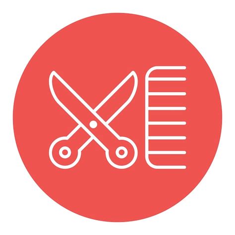 Premium Vector Hairdresser Vector Illustration