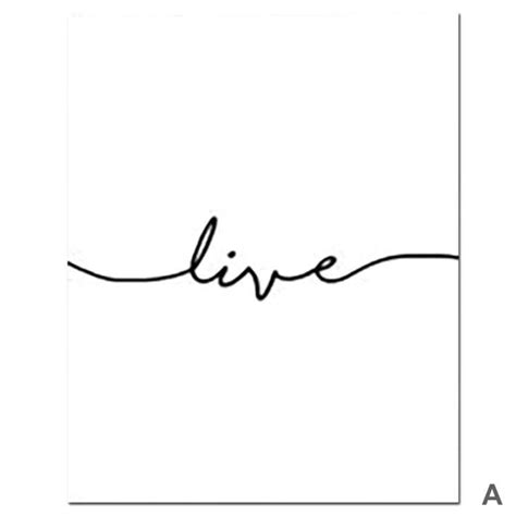 Live Laugh Love Canvas Clockcanvas